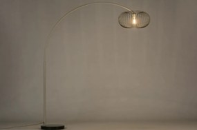 Stojací oblouková lampa Mayor Taupe Big
