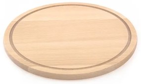 KOLIMAX - české nerezové nádobí Dřevěné kuchyňské prkénko KOLIMAX - kulaté, 30 x 1,6 cm