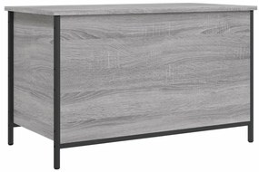 vidaXL Úložná lavice šedá sonoma 80 x 42,5 x 50 cm kompozitní dřevo