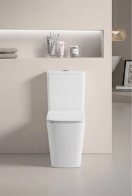 Erga Jotta, WC kombi mísa 640x365x820 mm, Rimless + toaletní sedátko, bílá lesklá, ERG-V03-JOTTA-RIM-WH