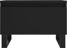 vidaXL Konferenční stolek 50 x 46 x 35 cm kompozitní dřevo [830878] Barva: Černá
