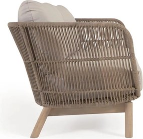 Béžová čalouněná zahradní pohovka Catalina – Kave Home