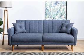 Atelier del Sofa Sedací souprava Aqua-TKM06-1048, Tmavá Modrá