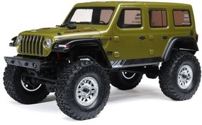 Axial scx24 jeep wrangler jlu crc 2019 v3 1:24 4wd zelený