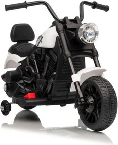 Elektrická motorka STAR bílá