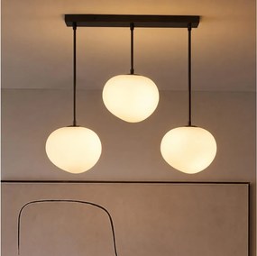 BRILAGI - Lustr na lanku PEBBLES 3xE27/40W/230V černá