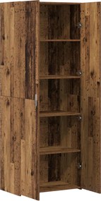 Vysoký bufet Staré dřevo 70 x 42,5 x 185 cm 3365588