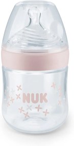 Kojenecká láhev NUK Nature Sense 150 ml staro růžová