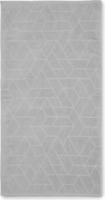 Tchibo - Žakárová osuška - barva: šedá