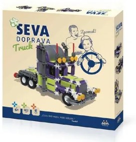 SEVA Stavebnice Doprava Truck plast 402 dílků