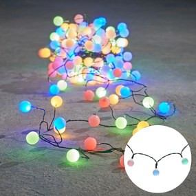 Světelný řetěz zelený se 140 LED světly 3,5 m IP44 - Dasher