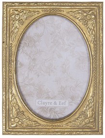 Rámeček na fotku zdobený vintage patina Clayre & Eef