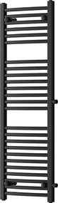 Mexen Ares, topné těleso 1200 x 400 mm, 442 W, boční pravé a spodní připojení, černá, W102-1200-400-00-70-S