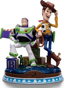 Soška Iron Studios Toy Story -  Buzz and Woody 20 cm