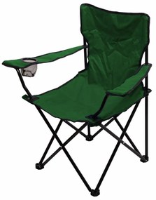 Cattara Židle kempingová skládací BARI zelená