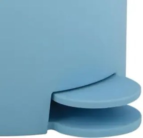 MSV OSAKI pedálový odpadkový koš 3 L matný světle modrý / plast