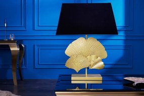 Zlatá stolní lampa Ginkgo 60 cm