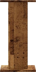 Stojany na rostliny 2 ks old wood 30x30x60 cm kompozitní dřevo 3307862