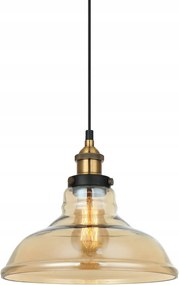 Závěsná lampa Hubert MDM-2381/1 Gd+amb Italux