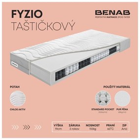 Benab® FYZIO TAŠTIČKOVÁ, 100x200