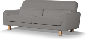 Potah na pohovku IKEA Nikkala krátký barva šedá látka pletený vzor