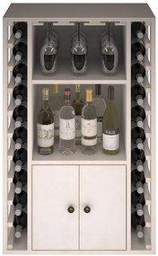 Expovinalia Regál na víno CORULLÓN Materiál a odstín: Borovice s bílým nátěrem