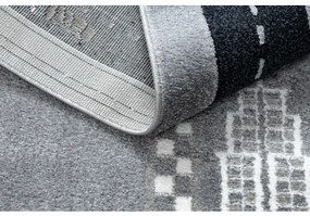 Dywany Luszczow Dětský kusový koberec FUN Track, ulice, město šedá Rozměr koberce: 280 x 370 cm