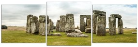 Obraz na plátně - Stonehenge - panoráma 506D (90x30 cm)