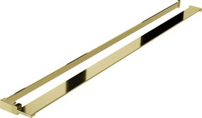 Mexen příslušenství, polička/držák na ručníky pro sprchovou zástěnu (max 140cm), zlatá, 800-02-50