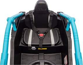 LEAN CARS Elektrické autíčko na baterie Kawasaki JS330 24V5Ah černo-modré