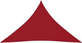vidaXL Stínící plachta oxfordská látka trojúhelníková 5x5x6 m [135403] Barva: Bílá