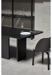 Jídelní stůl arq černý 200 x 100 cm MUZZA