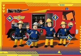 Ravensburger Požárník Sam: Pojďme hasit - 2x24 dílků / od 4 let