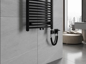 Mexen Ares, elektrické topné těleso 900 x 600 mm, 400 W, černá, W102-0900-600-6400-70