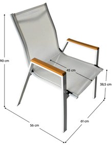 Stohovatelná židle BONTO Tempo Kondela