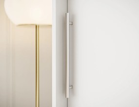 Estantte II 150 Biały z lustrem