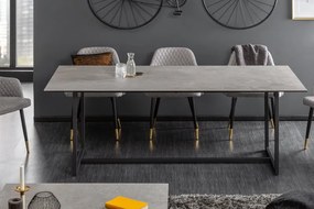 Symbióza jídelního stolu 200cm keramický betonový vzhled / 40669