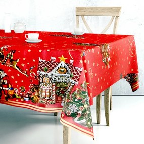Ubrus PVC D-23B - vánoční - Role 140cm x 20m