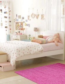 Mono Carpet, Kusový koberec Efor Shaggy 7182 Pink, 200x290, růžová, dětský pokoj
