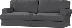 Potah na pohovku IKEA Ekeskog rozkládací barva šedá látka pletený vzor