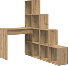 Rohový psací stůl Artisanový dub 101,5 x 149,5 x 149,5 cm 3337248