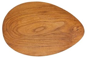 Original Home Dřevěný talíř Teak Organic 28 cm