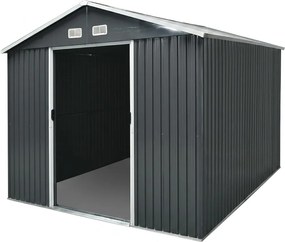 Avenberg Zahradní domek na nářadí 3 x 2,4 m SD-X0810-H170, antracit, 3 x 2,4 cm