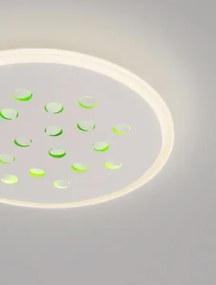 Moderní stropní svítidlo Astraeus RGB 45 s dálkovým ovládáním