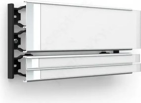 ACCEPT Dveřní tabulka ACS 187 x 93 mm - stříbrná tabulka