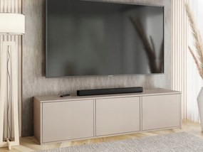 TV skříňka EDI 3 kašmír uzavřená TV skříňka s policí