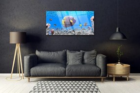 Obraz na skle Ryba Příroda 140x70 cm