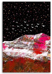 Gario Obraz na plátně Ptáci v horách - Gab Fernando Rozměry: 40 x 60 cm