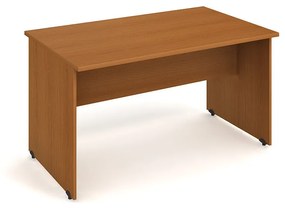 Stůl jednací rovný 140 cm - Hobis Gate GJ 1400 Dekor stolové desky: třešeň, Dekor lamino podnože: třešeň
