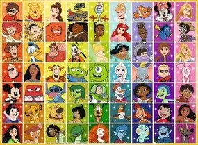 Ravensburger Disney: Postavičky / 100 dílků / od 6 let